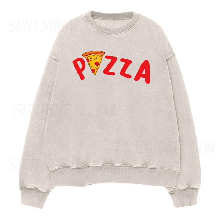 Pizza Unisex Crewneck Sweatshirt-11